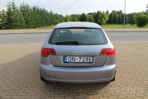Grey Audi A3 2007 in Saldus, with an engine capacity of 1.90 L and mileage of 211 thousand km for 2550 €, photo 7 on AUTOMOTO.COM.LV