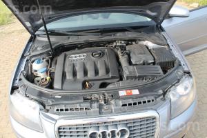 Grey Audi A3 2007 in Saldus, with an engine capacity of 1.90 L and mileage of 211 thousand km for 2550 €, photo 14 on AUTOMOTO.COM.LV