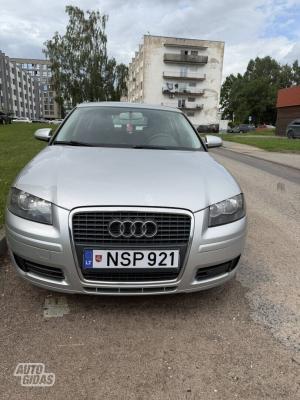 Pelēks Audi A3 2007 Kauņa, ar dzinēja tilpumu 1.60 L un nobraukumu 268 tūkst. km par 3000 €, foto  vietnē AUTOMOTO.COM.LV