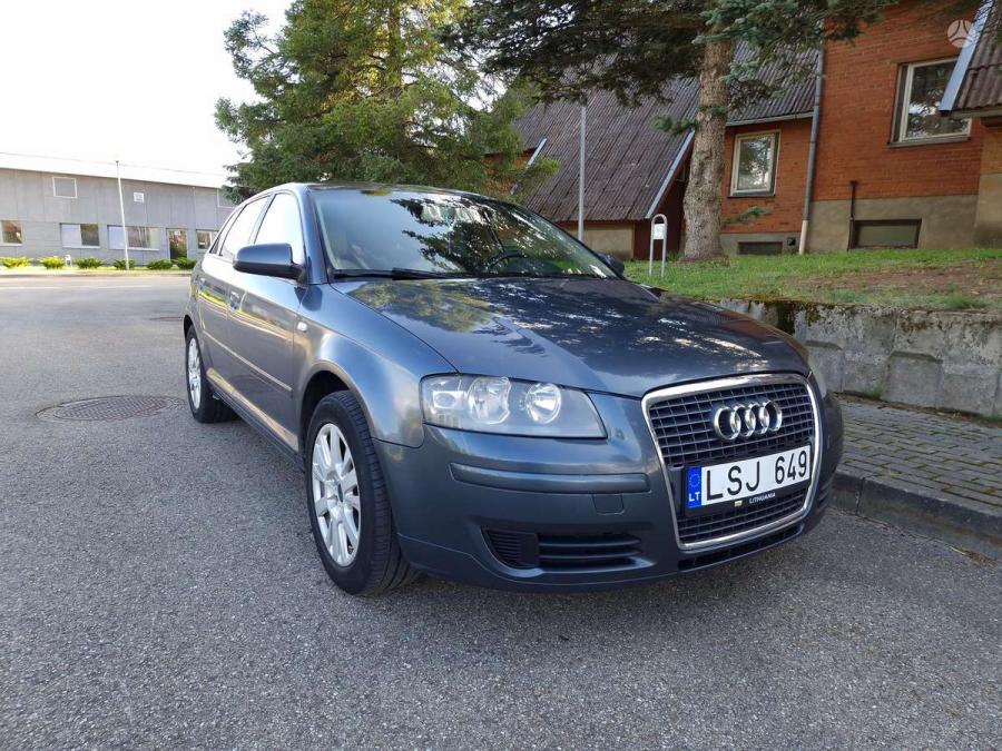 Pelēks Audi A3 2007 Ignalina, ar dzinēja tilpumu 1.97 L un nobraukumu 401 tūkst. km par 2600 €, foto 3 vietnē AUTOMOTO.COM.LV