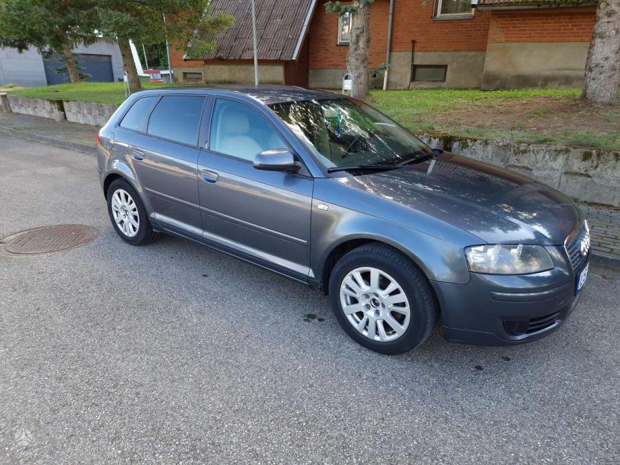 Pelēks Audi A3 2007 Ignalina, ar dzinēja tilpumu 1.97 L un nobraukumu 401 tūkst. km par 2600 €, foto 6 vietnē AUTOMOTO.COM.LV