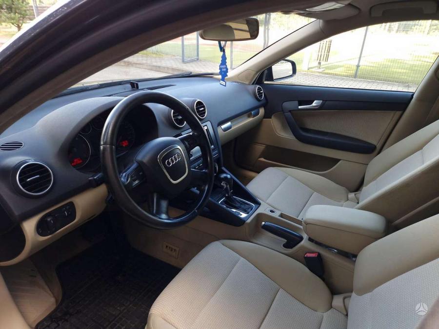 Pelēks Audi A3 2007 Ignalina, ar dzinēja tilpumu 1.97 L un nobraukumu 401 tūkst. km par 2600 €, foto 8 vietnē AUTOMOTO.COM.LV