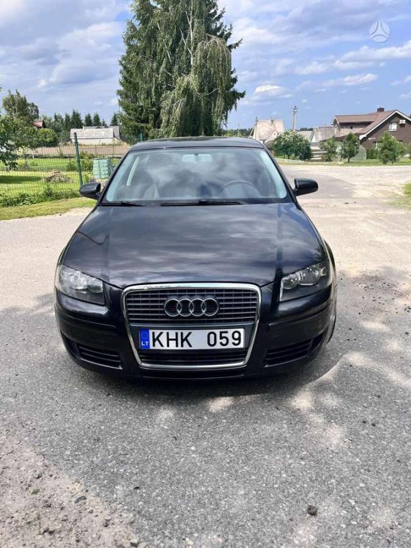 Pelēks Audi A3 2007 Viļņa, ar dzinēja tilpumu 1.90 L un nobraukumu 301 tūkst. km par 2600 €, foto 3 vietnē AUTOMOTO.COM.LV