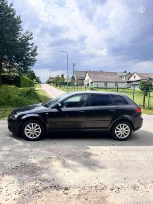 Grey Audi A3 2007 in Vilnius, with an engine capacity of 1.90 L and mileage of 301 thousand km for 2600 €, photo 5 on AUTOMOTO.COM.LV