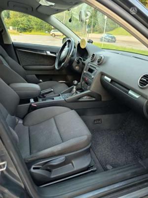 Pelēks Audi A3 2007 Klaipėda, ar dzinēja tilpumu 1.60 L un nobraukumu 254 tūkst. km par 1900 €, foto 7 vietnē AUTOMOTO.COM.LV