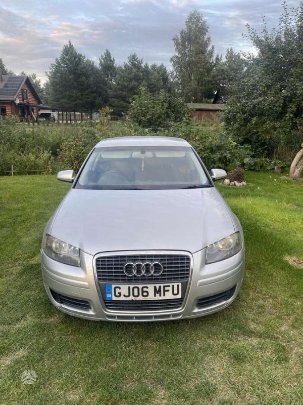 Grey Audi A3 2007 in Kaunas, with an engine capacity of 0.00 L and mileage of 244 thousand km for 1300 €, photo 2 on AUTOMOTO.COM.LV