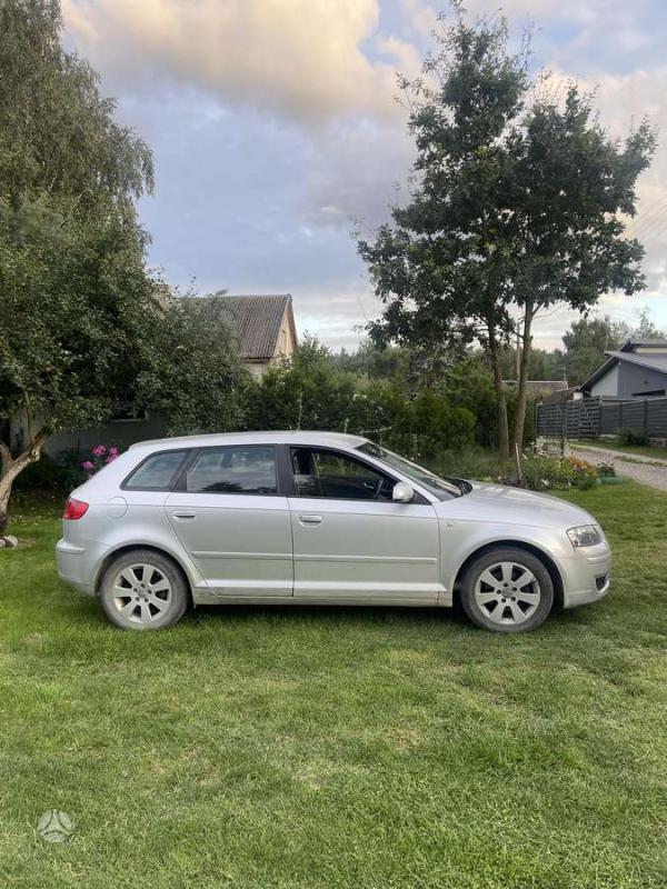 Grey Audi A3 2007 in Kaunas, with an engine capacity of 0.00 L and mileage of 244 thousand km for 1300 €, photo 3 on AUTOMOTO.COM.LV
