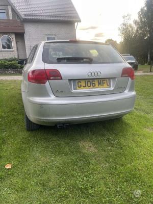 Grey Audi A3 2007 in Kaunas, with an engine capacity of 0.00 L and mileage of 244 thousand km for 1300 €, photo 6 on AUTOMOTO.COM.LV