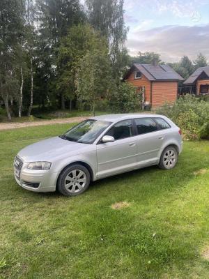 Grey Audi A3 2007 in Kaunas, with an engine capacity of 0.00 L and mileage of 244 thousand km for 1300 €, photo 7 on AUTOMOTO.COM.LV
