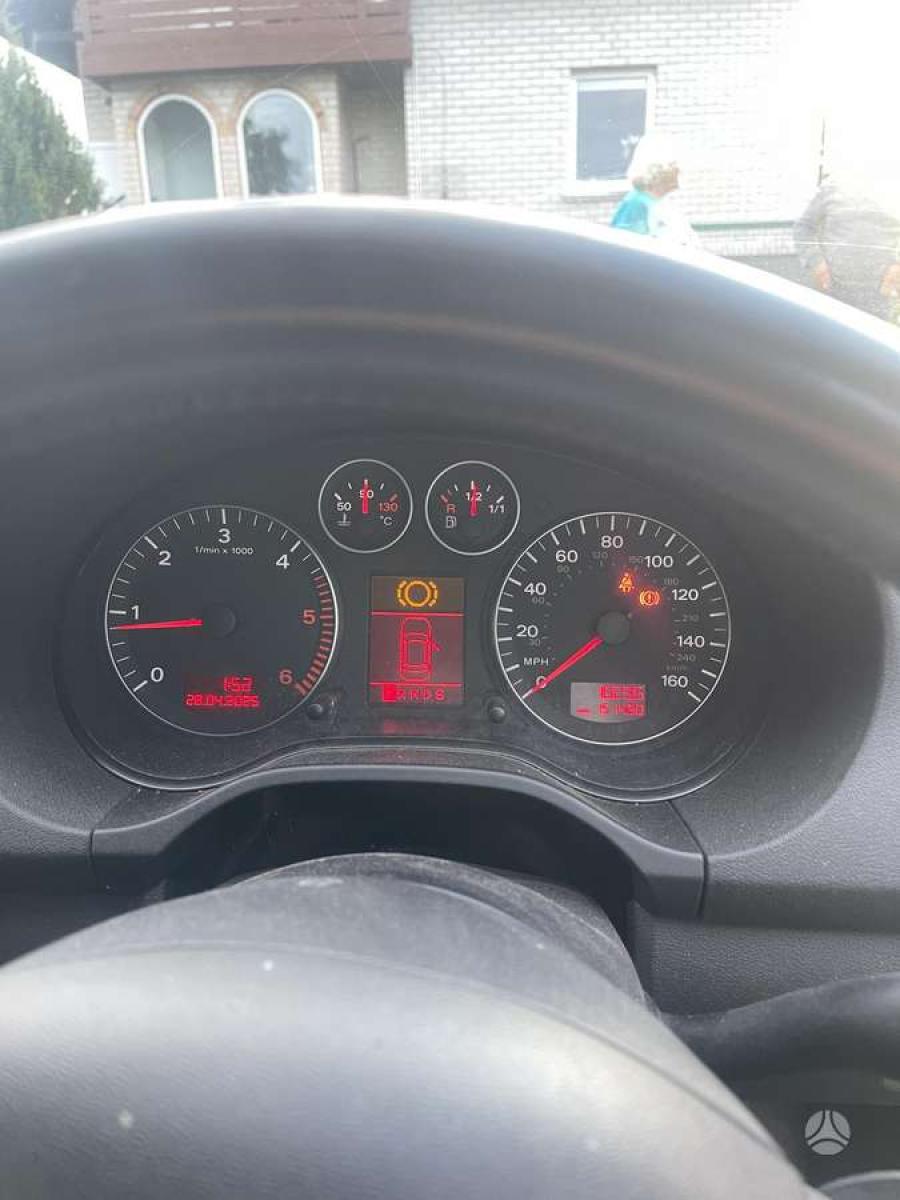 Grey Audi A3 2007 in Kaunas, with an engine capacity of 0.00 L and mileage of 244 thousand km for 1300 €, photo 8 on AUTOMOTO.COM.LV