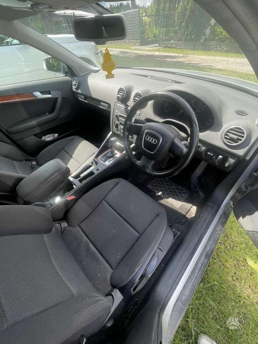 Grey Audi A3 2007 in Kaunas, with an engine capacity of 0.00 L and mileage of 244 thousand km for 1300 €, photo 9 on AUTOMOTO.COM.LV