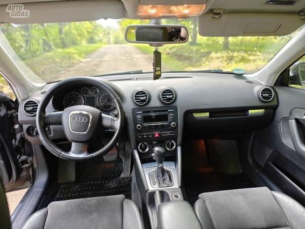 Pelēks Audi A3 2007 Panevēža, ar dzinēja tilpumu 2.00 L un nobraukumu 320 tūkst. km par 3500 €, foto 9 vietnē AUTOMOTO.COM.LV