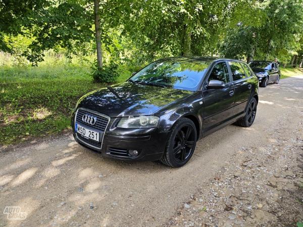 Grey Audi A3 2007 in Panevezys, with an engine capacity of 2.00 L and mileage of 320 thousand km for 3500 €, photo 2 on AUTOMOTO.COM.LV