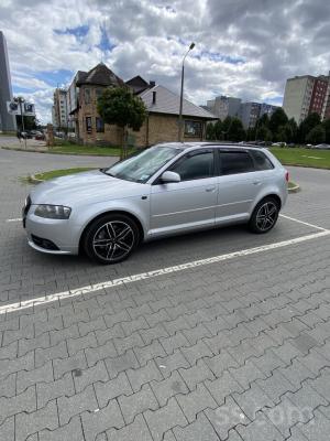 Grey Audi A3 2007 in Riga, with an engine capacity of 2.00 L and mileage of 0 thousand km for 3790 €, photo 3 on AUTOMOTO.COM.LV