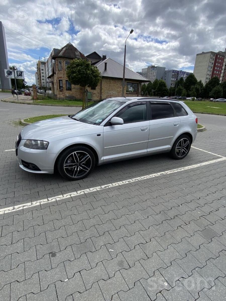 Grey Audi A3 2007 in Riga, with an engine capacity of 2.00 L and mileage of 0 thousand km for 3790 €, photo 3 on AUTOMOTO.COM.LV