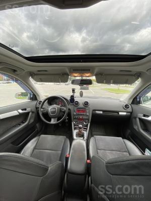 Grey Audi A3 2007 in Riga, with an engine capacity of 2.00 L and mileage of 0 thousand km for 3790 €, photo 9 on AUTOMOTO.COM.LV