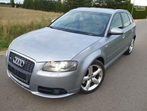 Grey Audi A3 2007 in Vilnius, with an engine capacity of 2.00 L and mileage of 229 thousand km for 3950 €, photo 3 on AUTOMOTO.COM.LV