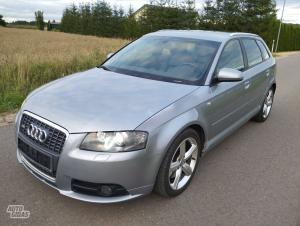 Grey Audi A3 2007 in Vilnius, with an engine capacity of 2.00 L and mileage of 229 thousand km for 3950 €, photo 4 on AUTOMOTO.COM.LV