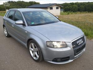 Grey Audi A3 2007 in Vilnius, with an engine capacity of 2.00 L and mileage of 229 thousand km for 3950 €, photo 6 on AUTOMOTO.COM.LV