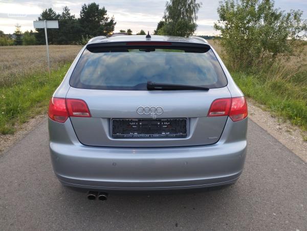 Pelēks Audi A3 2007 Viļņa, ar dzinēja tilpumu 2.00 L un nobraukumu 229 tūkst. km par 3850 €, foto 8 vietnē AUTOMOTO.COM.LV