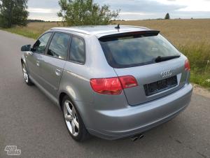 Grey Audi A3 2007 in Vilnius, with an engine capacity of 2.00 L and mileage of 229 thousand km for 3950 €, photo 10 on AUTOMOTO.COM.LV