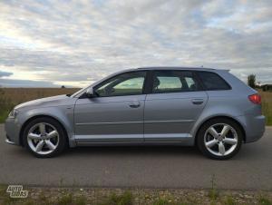Grey Audi A3 2007 in Vilnius, with an engine capacity of 2.00 L and mileage of 229 thousand km for 3950 €, photo 11 on AUTOMOTO.COM.LV