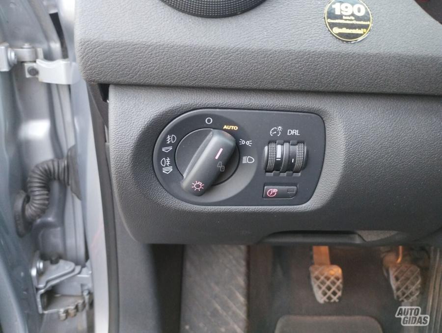 Grey Audi A3 2007 in Vilnius, with an engine capacity of 2.00 L and mileage of 229 thousand km for 3950 €, photo 15 on AUTOMOTO.COM.LV