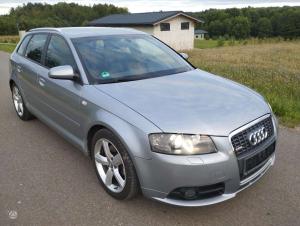 Pelēks Audi A3 2007 Viļņa, ar dzinēja tilpumu 2.00 L un nobraukumu 229 tūkst. km par 3950 €, foto 5 vietnē AUTOMOTO.COM.LV