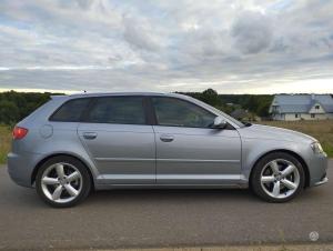 Pelēks Audi A3 2007 Viļņa, ar dzinēja tilpumu 2.00 L un nobraukumu 229 tūkst. km par 3950 €, foto 6 vietnē AUTOMOTO.COM.LV