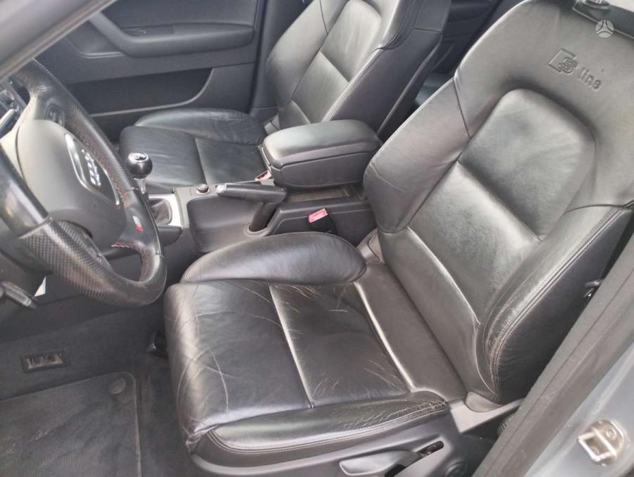 Pelēks Audi A3 2007 Viļņa, ar dzinēja tilpumu 2.00 L un nobraukumu 229 tūkst. km par 3950 €, foto 12 vietnē AUTOMOTO.COM.LV