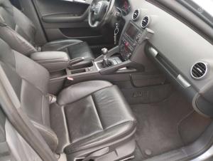 Pelēks Audi A3 2007 Viļņa, ar dzinēja tilpumu 2.00 L un nobraukumu 229 tūkst. km par 3950 €, foto 17 vietnē AUTOMOTO.COM.LV