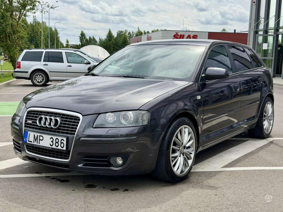 Pelēks Audi A3 2007 Viļņa, ar dzinēja tilpumu 1.97 L un nobraukumu 250 tūkst. km par 3500 €, foto 8 vietnē AUTOMOTO.COM.LV