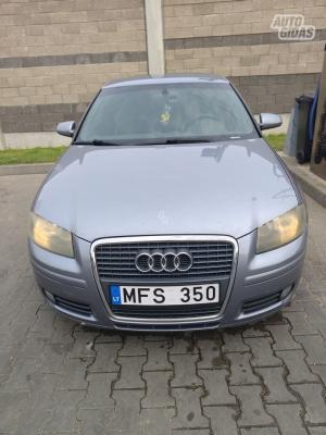 Grey Audi A3 2007 in Trakai, with an engine capacity of 2.00 L and mileage of 305 thousand km for 3500 €, photo 3 on AUTOMOTO.COM.LV
