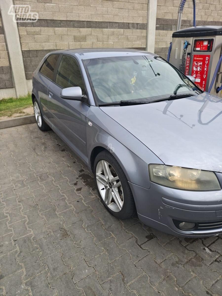Grey Audi A3 2007 in Trakai, with an engine capacity of 2.00 L and mileage of 305 thousand km for 3500 €, photo 5 on AUTOMOTO.COM.LV
