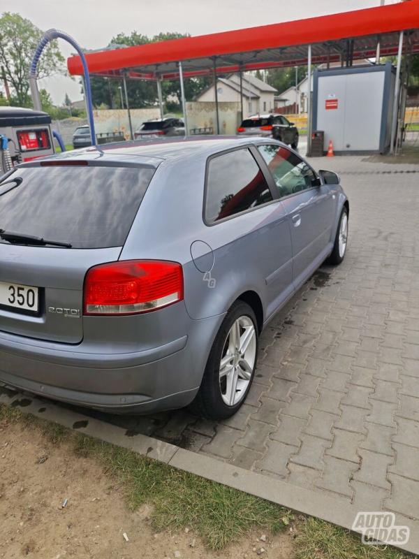 Grey Audi A3 2007 in Trakai, with an engine capacity of 2.00 L and mileage of 305 thousand km for 3500 €, photo 7 on AUTOMOTO.COM.LV