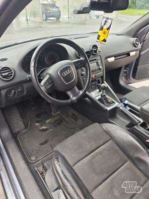 Grey Audi A3 2007 in Trakai, with an engine capacity of 2.00 L and mileage of 305 thousand km for 3500 €, photo 11 on AUTOMOTO.COM.LV