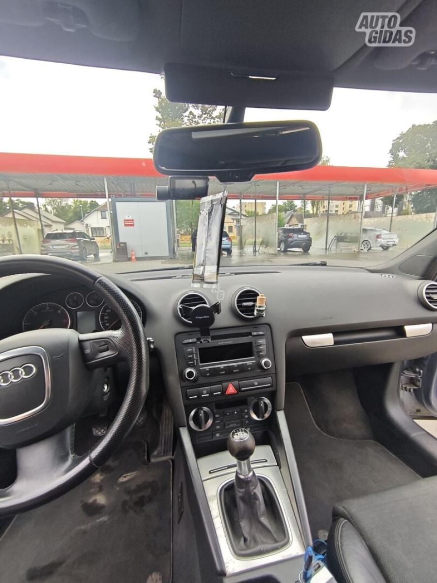 Grey Audi A3 2007 in Trakai, with an engine capacity of 2.00 L and mileage of 305 thousand km for 3500 €, photo 16 on AUTOMOTO.COM.LV