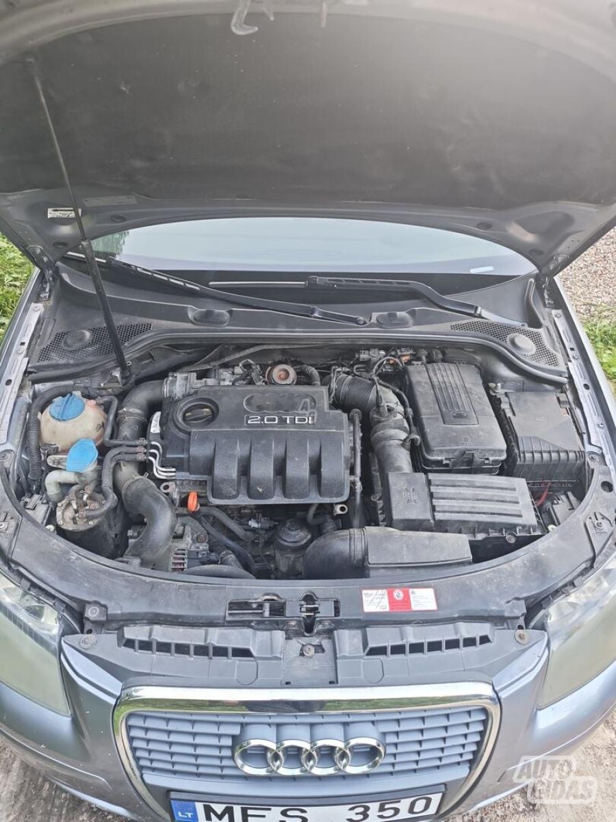 Grey Audi A3 2007 in Trakai, with an engine capacity of 2.00 L and mileage of 305 thousand km for 3500 €, photo 20 on AUTOMOTO.COM.LV