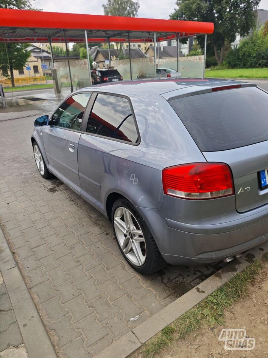Pelēks Audi A3 2007 Trakai, ar dzinēja tilpumu 2.00 L un nobraukumu 305 tūkst. km par 3500 €, foto 6 vietnē AUTOMOTO.COM.LV
