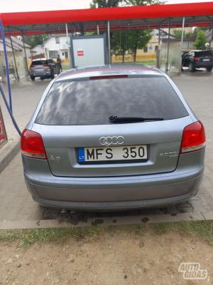 Pelēks Audi A3 2007 Trakai, ar dzinēja tilpumu 2.00 L un nobraukumu 305 tūkst. km par 3500 €, foto 7 vietnē AUTOMOTO.COM.LV