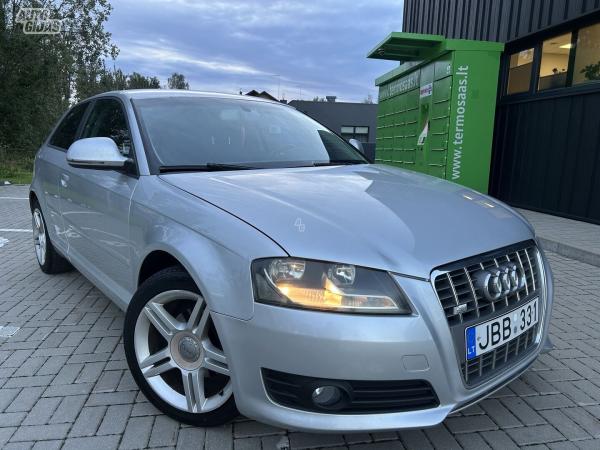 Grey Audi A3 2007 in Kaunas, with an engine capacity of 1.90 L and mileage of 380 thousand km for 1850 €, photo 1 on AUTOMOTO.COM.LV