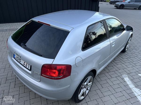 Grey Audi A3 2007 in Kaunas, with an engine capacity of 1.90 L and mileage of 380 thousand km for 1850 €, photo 5 on AUTOMOTO.COM.LV