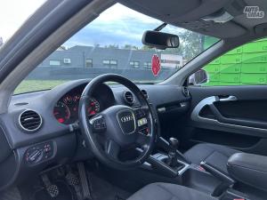 Grey Audi A3 2007 in Kaunas, with an engine capacity of 1.90 L and mileage of 380 thousand km for 1850 €, photo 9 on AUTOMOTO.COM.LV