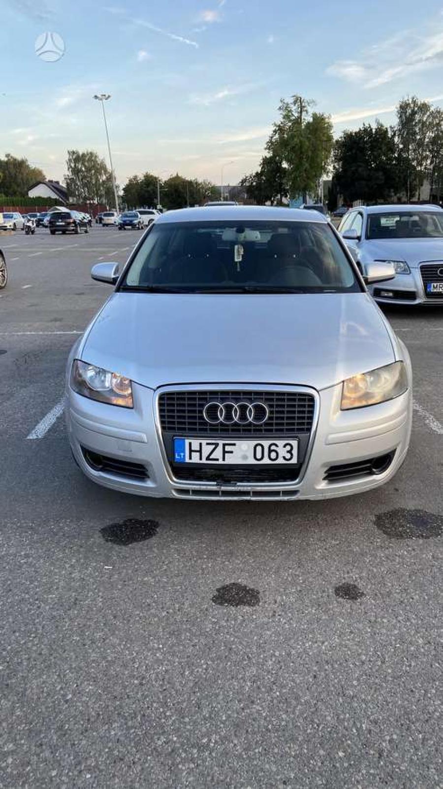 Pelēks Audi A3 2007 Marijampole, ar dzinēja tilpumu 1.90 L un nobraukumu 491 tūkst. km par 1400 €, foto 1 vietnē AUTOMOTO.COM.LV