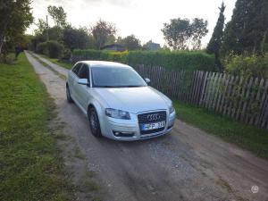 Pelēks Audi A3 2007 Kauņa, ar dzinēja tilpumu 1.90 L un nobraukumu 212 tūkst. km par 1650 €, foto  vietnē AUTOMOTO.COM.LV