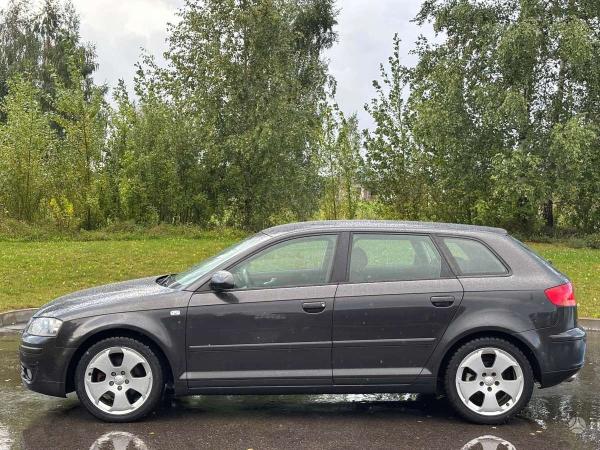 Pelēks Audi A3 2007 Viļņa, ar dzinēja tilpumu 1.90 L un nobraukumu 330 tūkst. km par 2150 €, foto 7 vietnē AUTOMOTO.COM.LV
