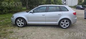 Pelēks Audi A3 2007 Rēzekne, ar dzinēja tilpumu 2.00 L un nobraukumu 310 tūkst. km par 3300 €, foto  vietnē AUTOMOTO.COM.LV