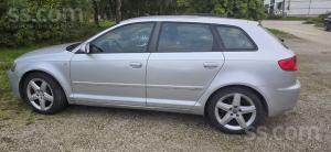 Grey Audi A3 2007 in Rezekne, with an engine capacity of 2.00 L and mileage of 310 thousand km for 3300 €, photo 7 on AUTOMOTO.COM.LV