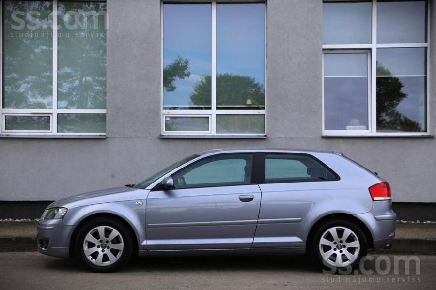 Grey Audi A3 2007 in Riga, with an engine capacity of 1.80 L and mileage of 243 thousand km for 3495 €, photo 3 on AUTOMOTO.COM.LV