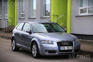 Grey Audi A3 2007 in Riga, with an engine capacity of 1.80 L and mileage of 243 thousand km for 3495 €, photo 5 on AUTOMOTO.COM.LV